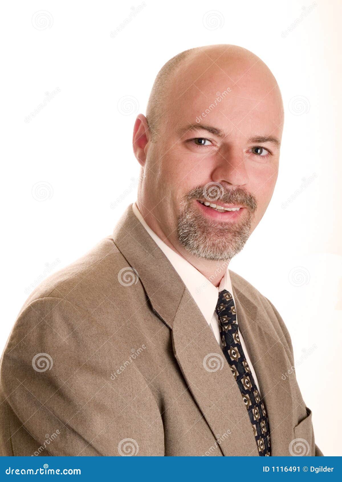 Friendly businessman stock image. Image of employer, independent - 1116491