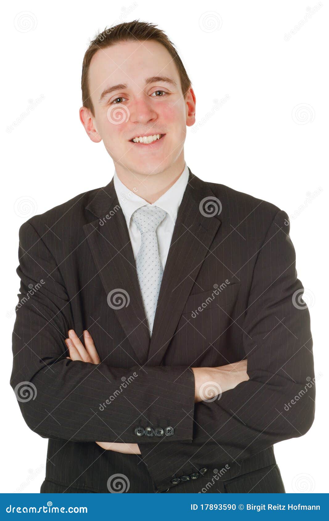 Friendly businessman stock photo. Image of satisfaction - 17893590