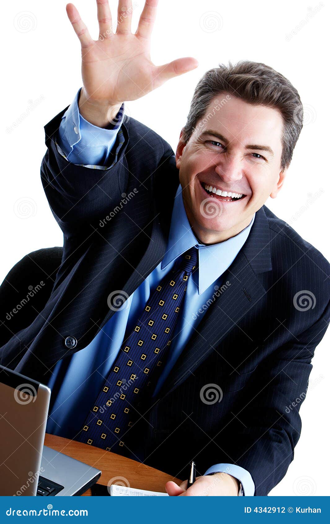 Friendly businessman stock photo. Image of male, meet - 4342912