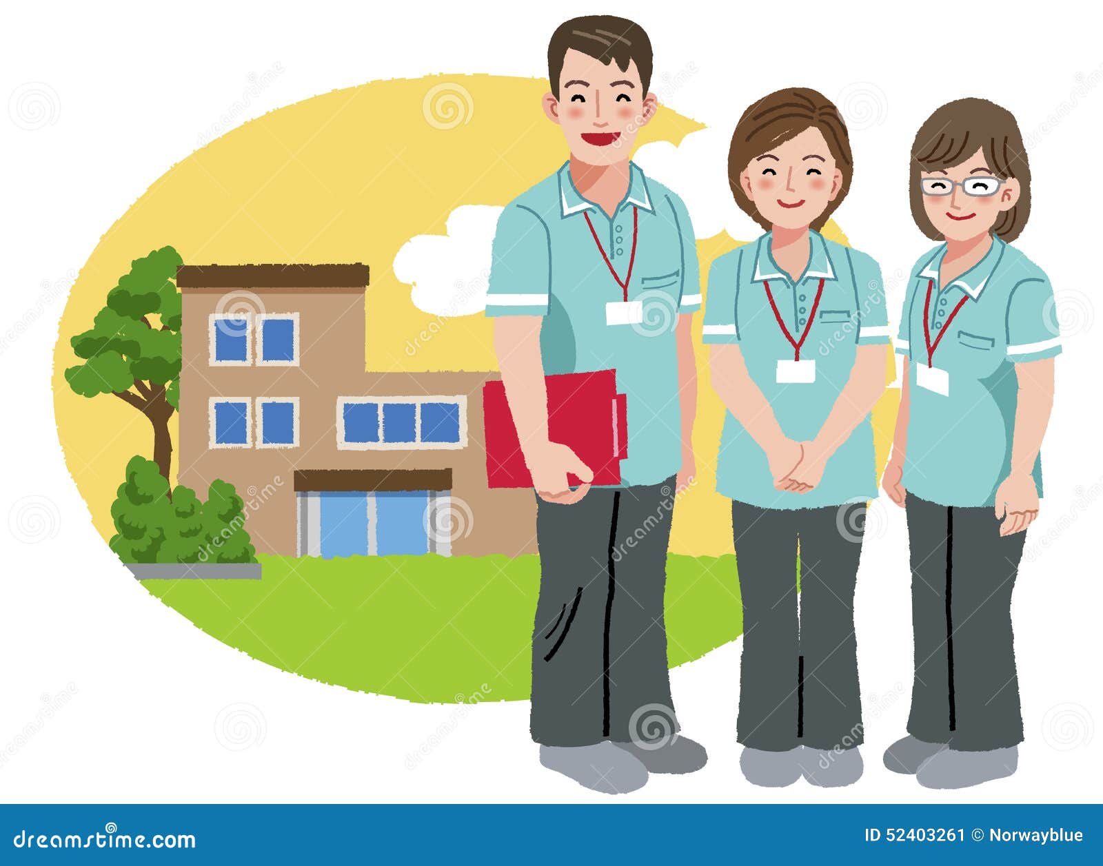 In-home Caregivers House Chores Help Isolated Cartoon Vector ...