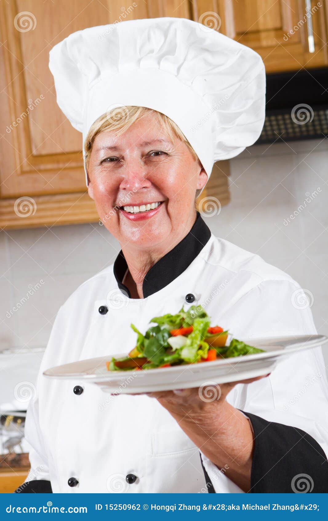 Friendly chef stock photo. Image of cook, gesture, attractive - 15250962