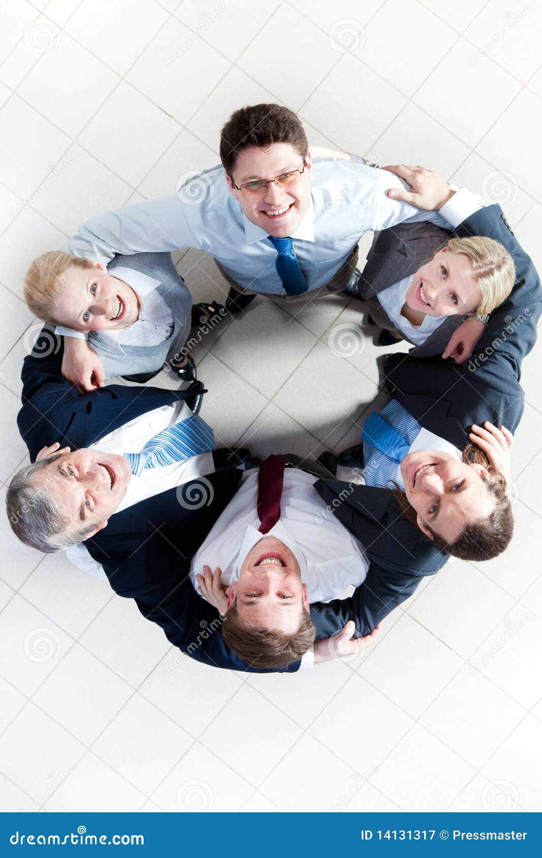 Friendly company stock image. Image of executive, circle - 14131317