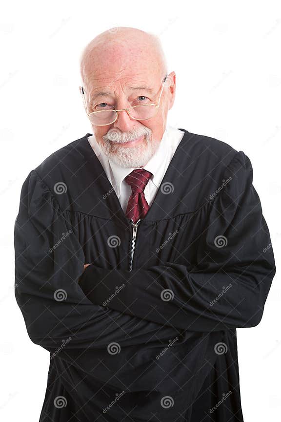 Friendly Competent Judge stock photo. Image of judgement - 28591952