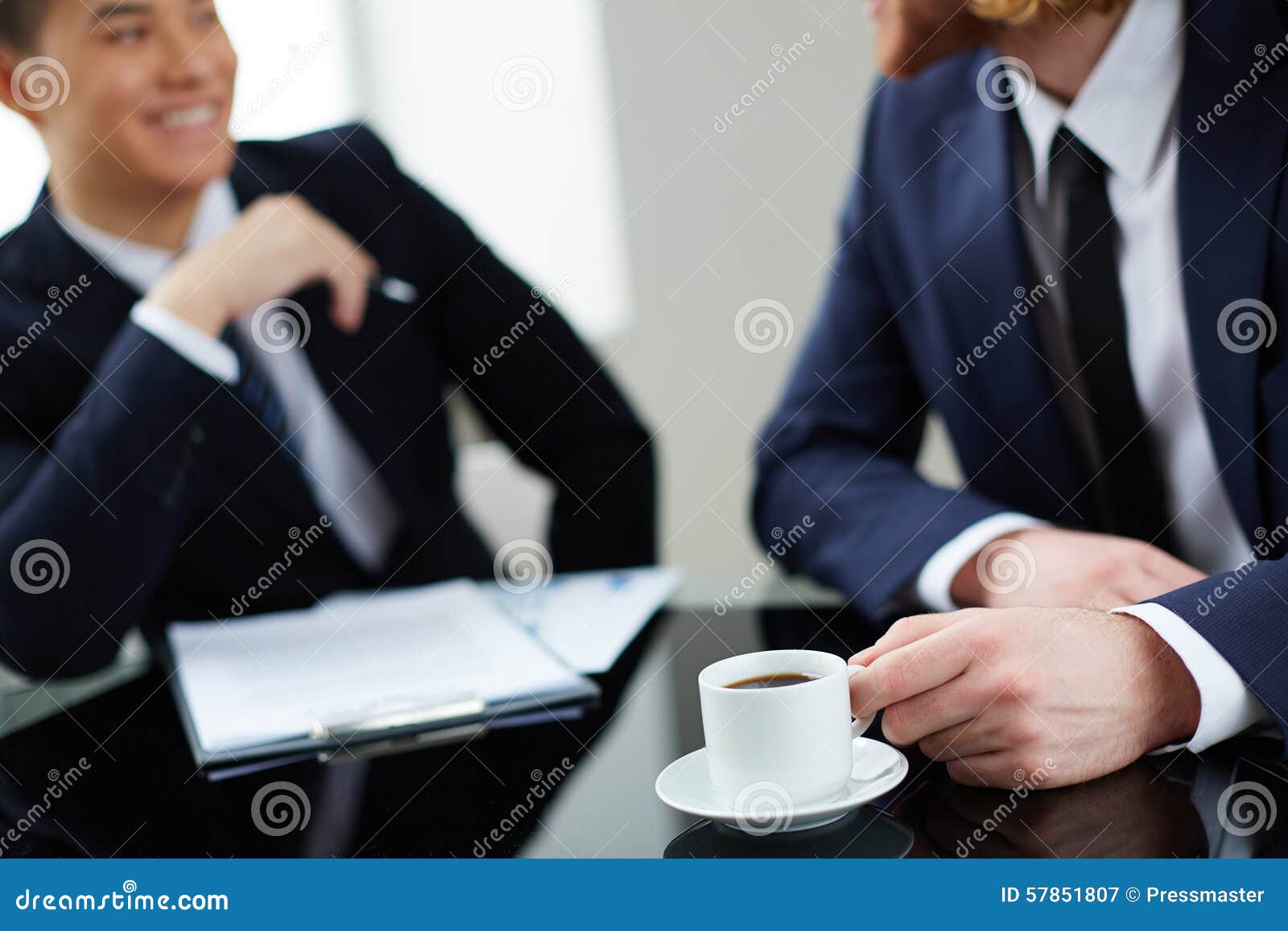 Friendly conversation stock image. Image of occupation - 57851807