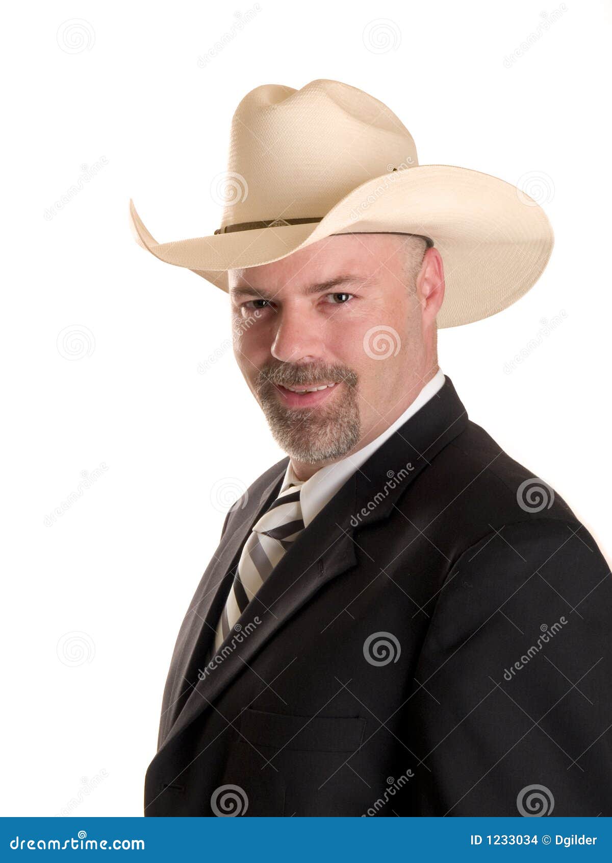 Cowboy Businessman Tipping Hat Royalty-Free Stock Photography ...