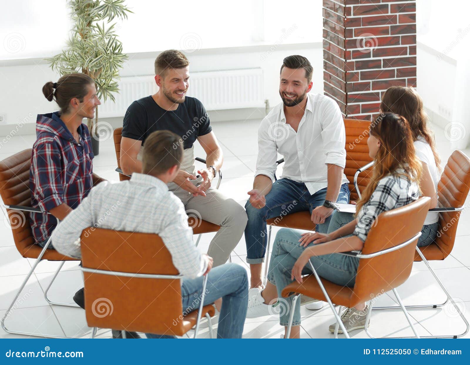 Creative Team of Young People. Stock Photo - Image of concentrated ...