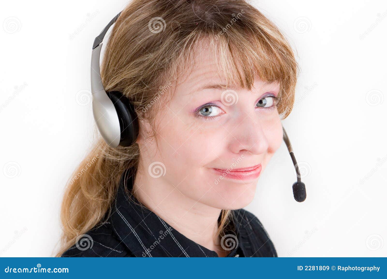 Friendly customer service stock image. Image of businesswoman - 2281809