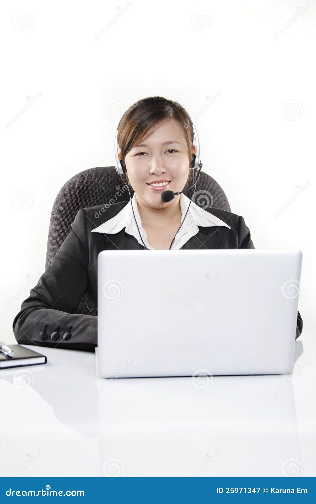 Friendly Customer Service in Call Center Stock Image - Image of ...