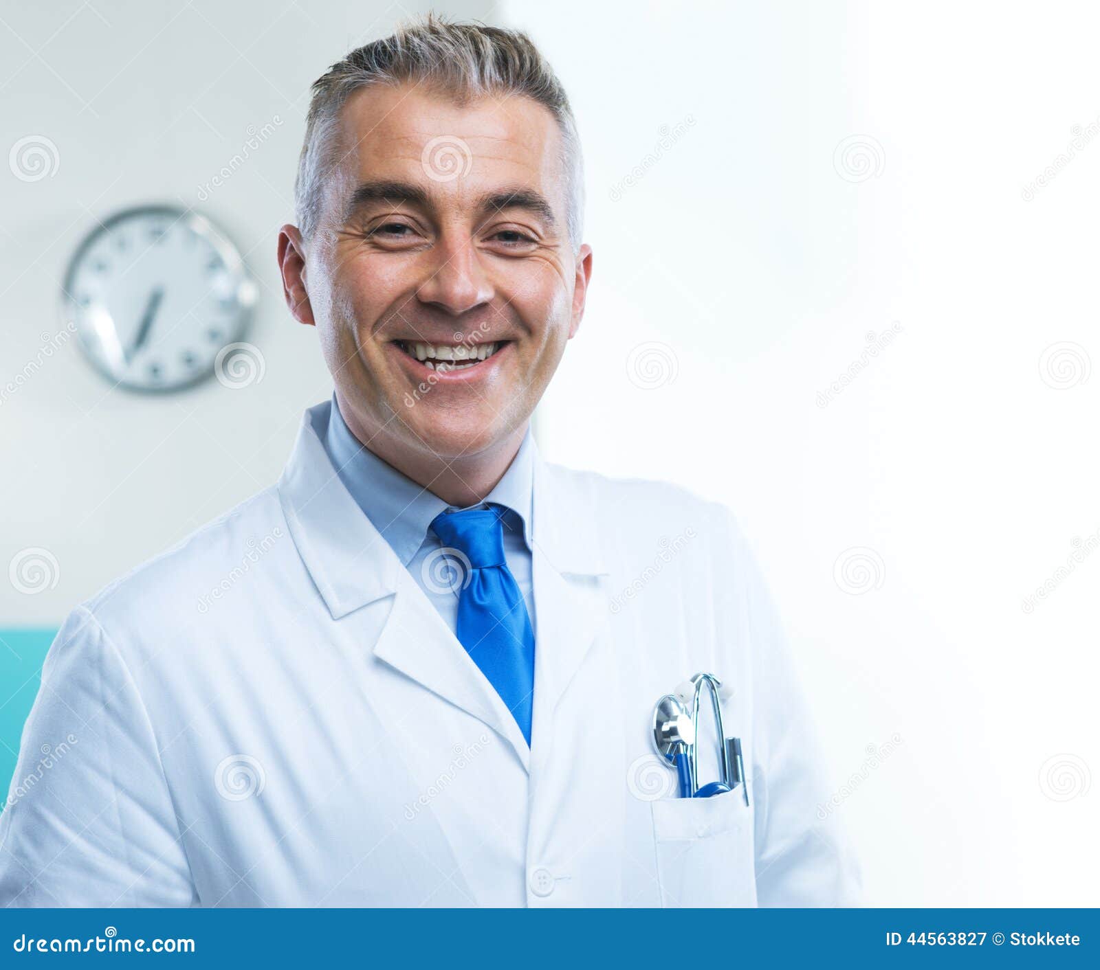 Friendly Doctor at the Hospital Stock Image - Image of beauty, medicine ...
