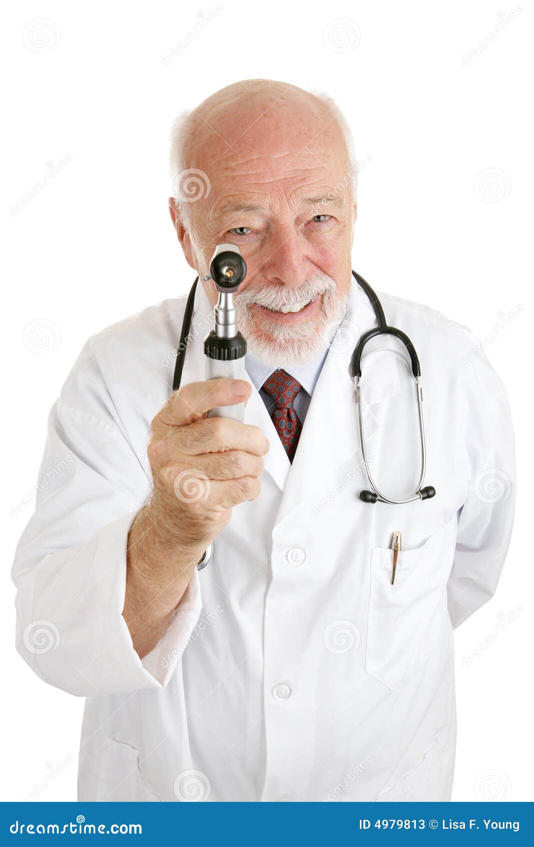 Friendly Doctor - Medical Exam Stock Image - Image of expression, eyes ...