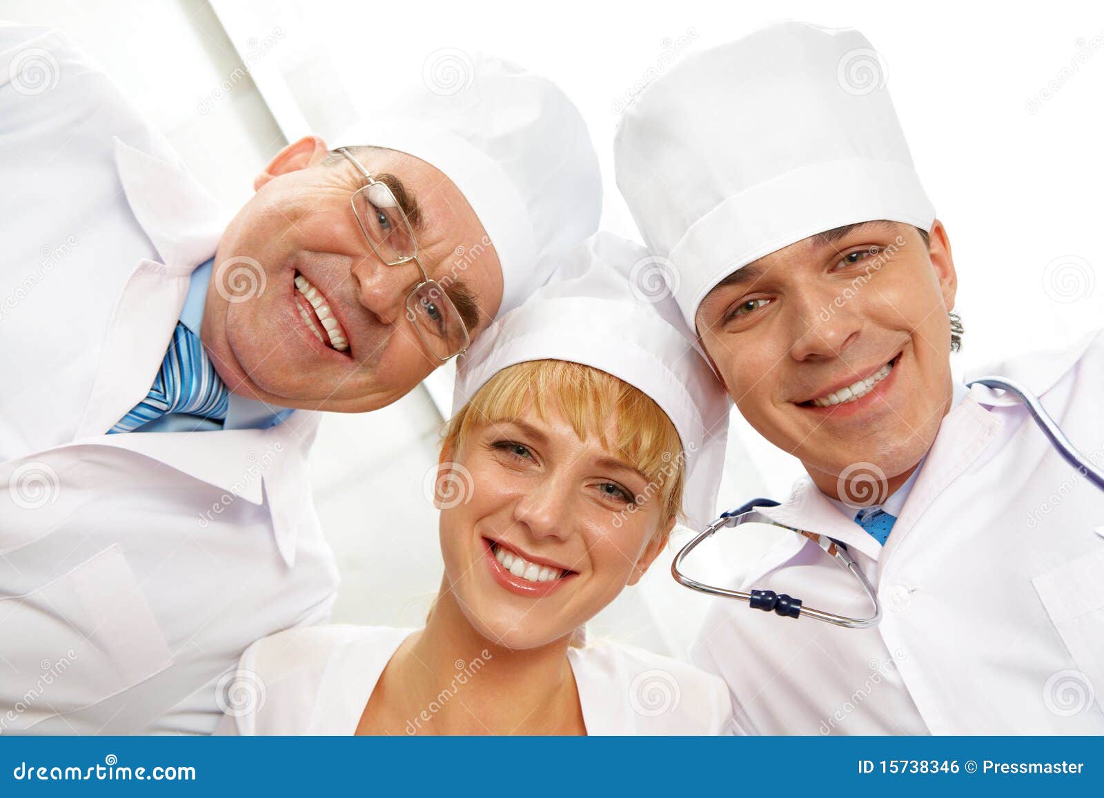 Friendly doctors stock photo. Image of nurse, healthcare - 15738346