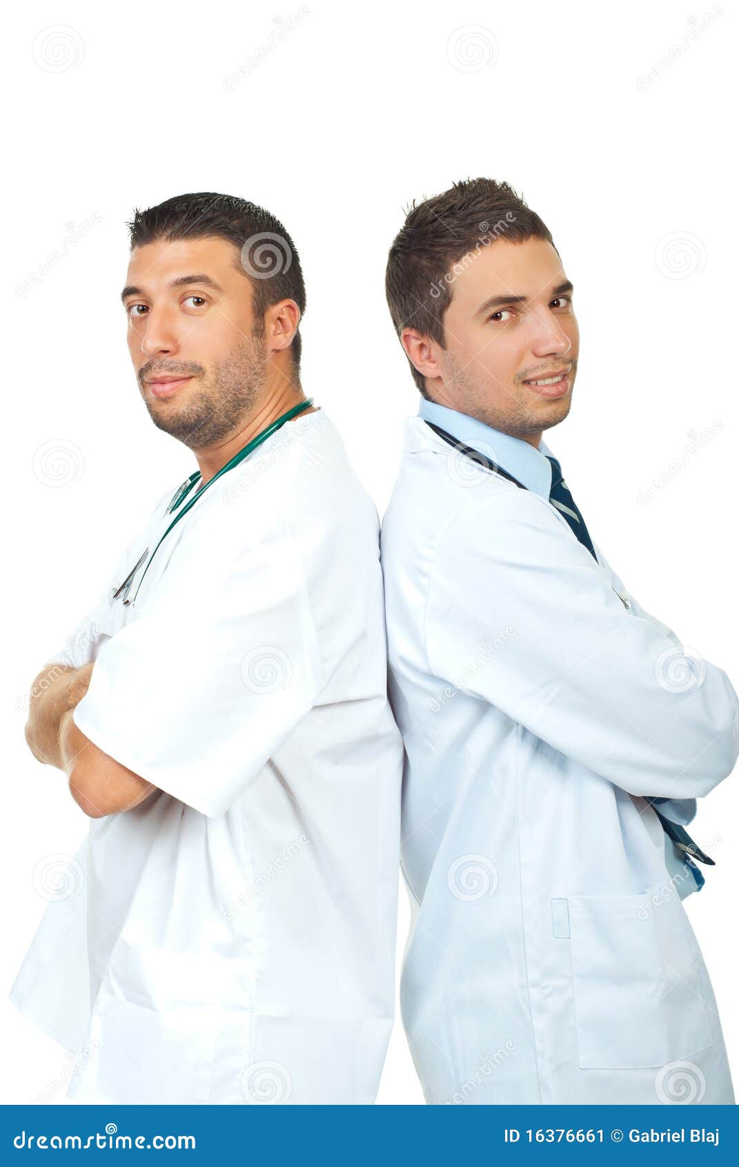 Friendly doctors team stock image. Image of coat, care - 16376661