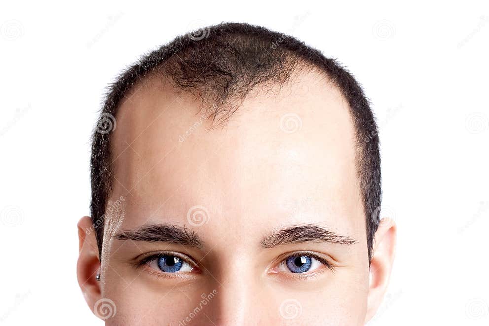Friendly eyes stock image. Image of baldness, adult, people - 13235177