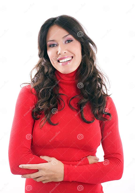 Friendly face stock image. Image of face, isolated, adult - 6165983