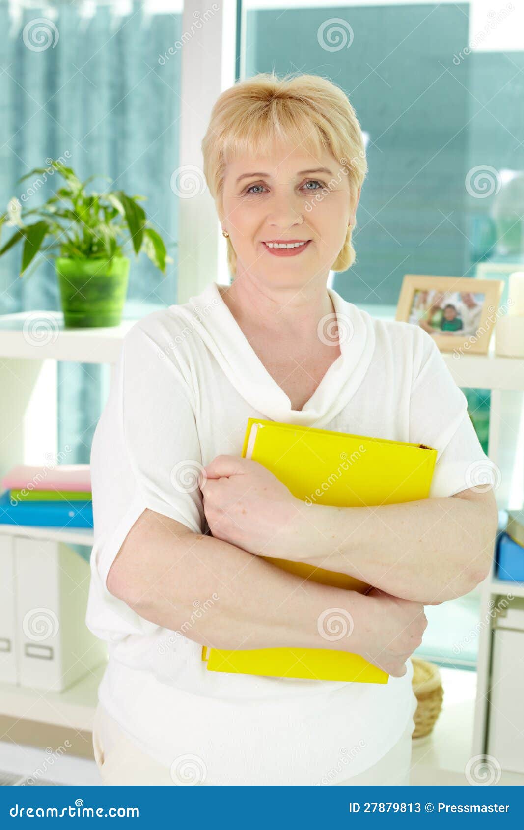 Friendly female stock image. Image of cheerful, friendly - 27879813