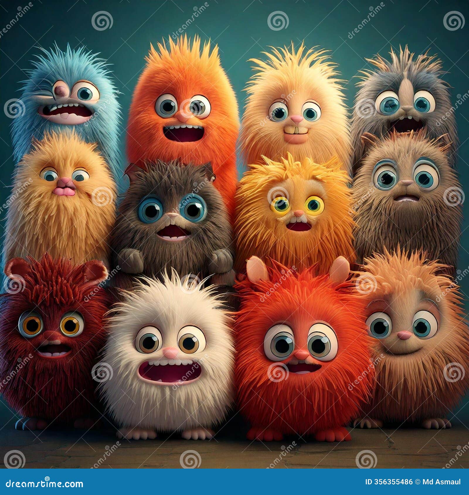 "Friendly Fluffy Creatures: Meet the Mischievous Group with the Unique ...