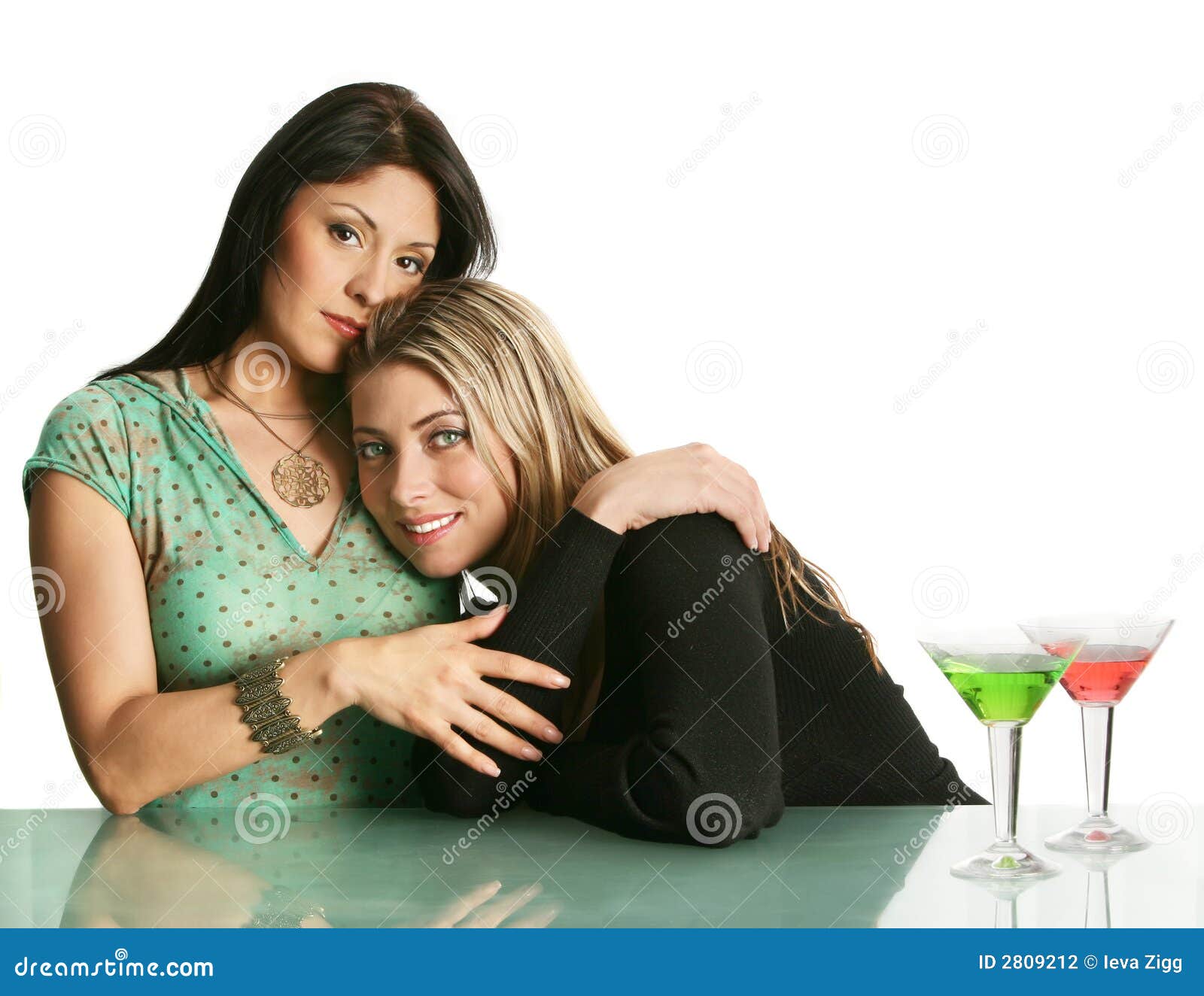 Friendly girls stock photo. Image of smile, cocktail, smiling - 2809212