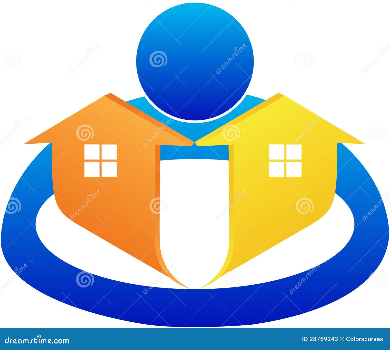 Friendly home stock vector. Illustration of design, childcare - 28769243