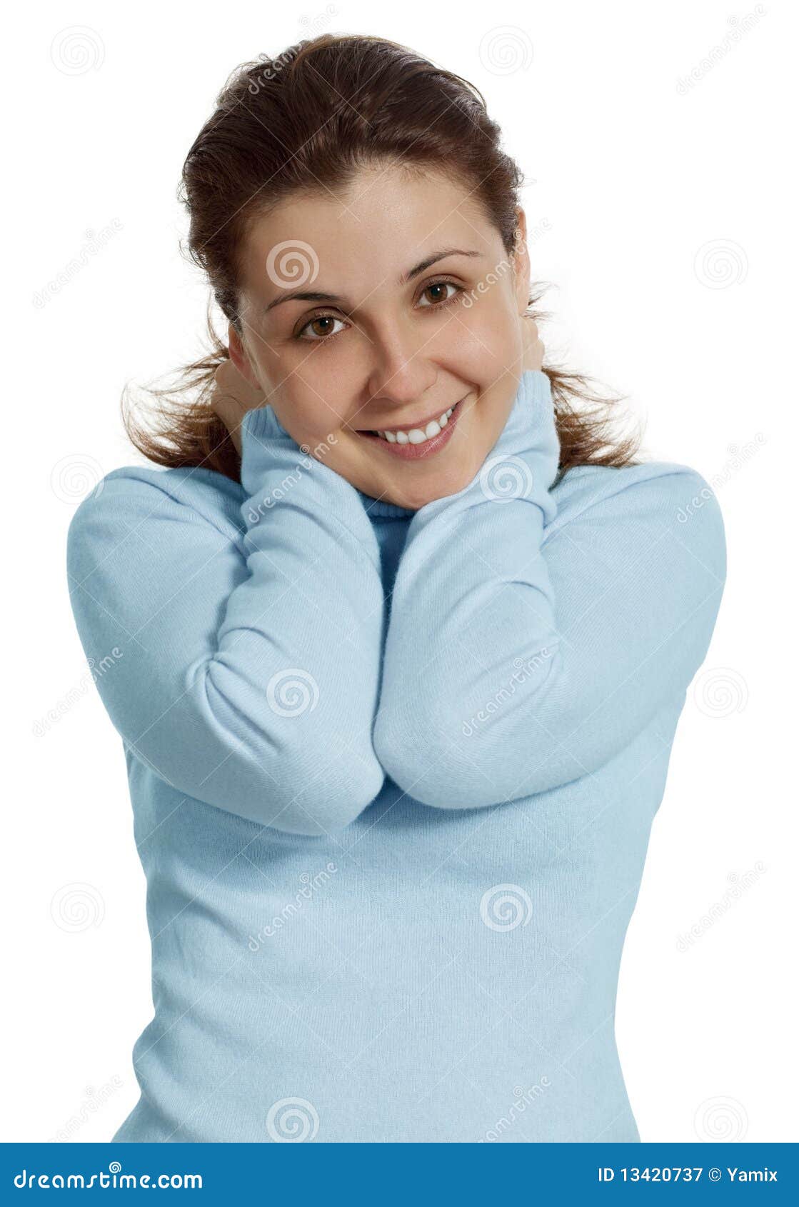 Friendly look stock image. Image of head, cheerful, positivity - 13420737