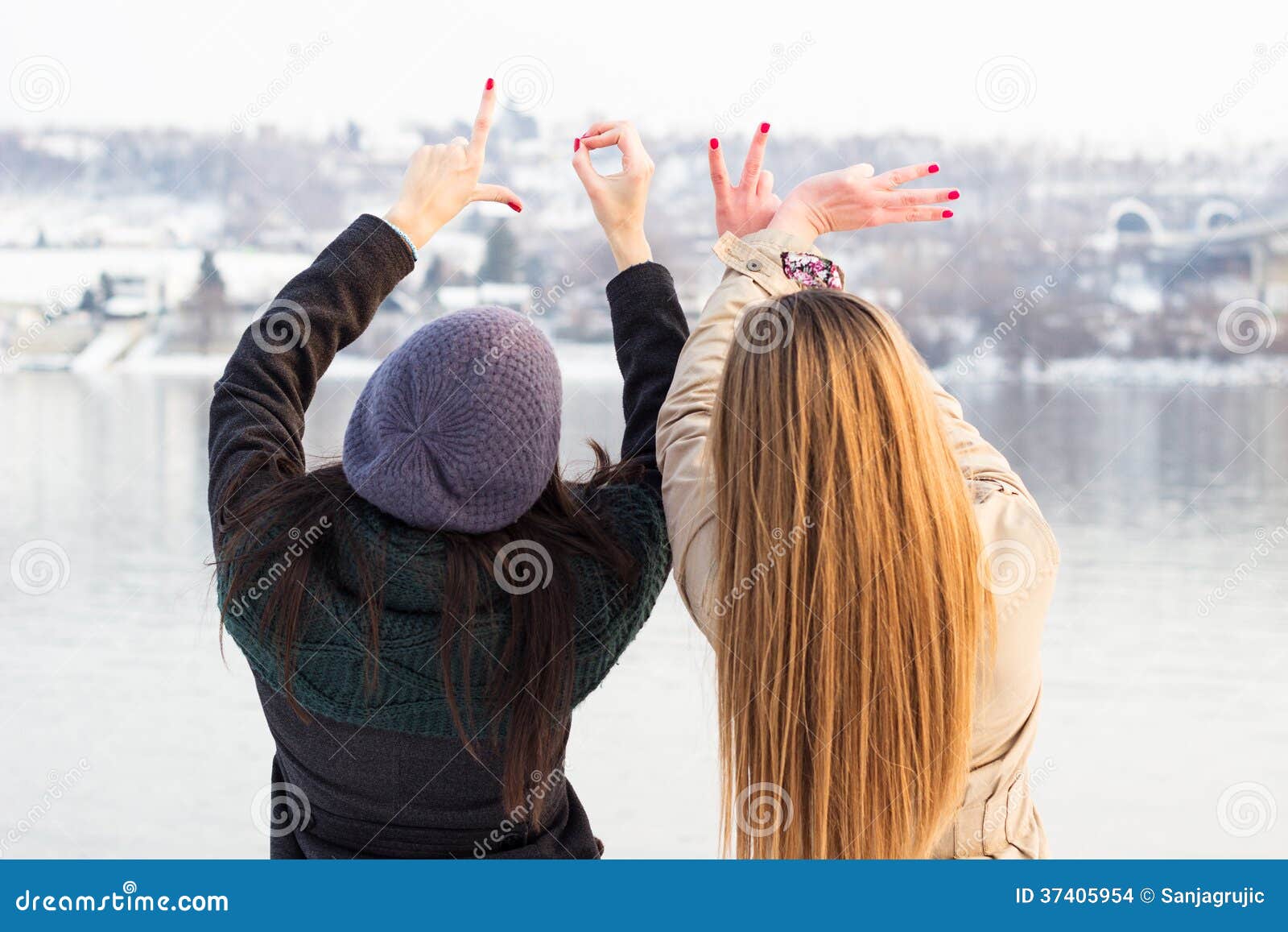Friendly love stock photo. Image of coat, person, caucasian - 37405954