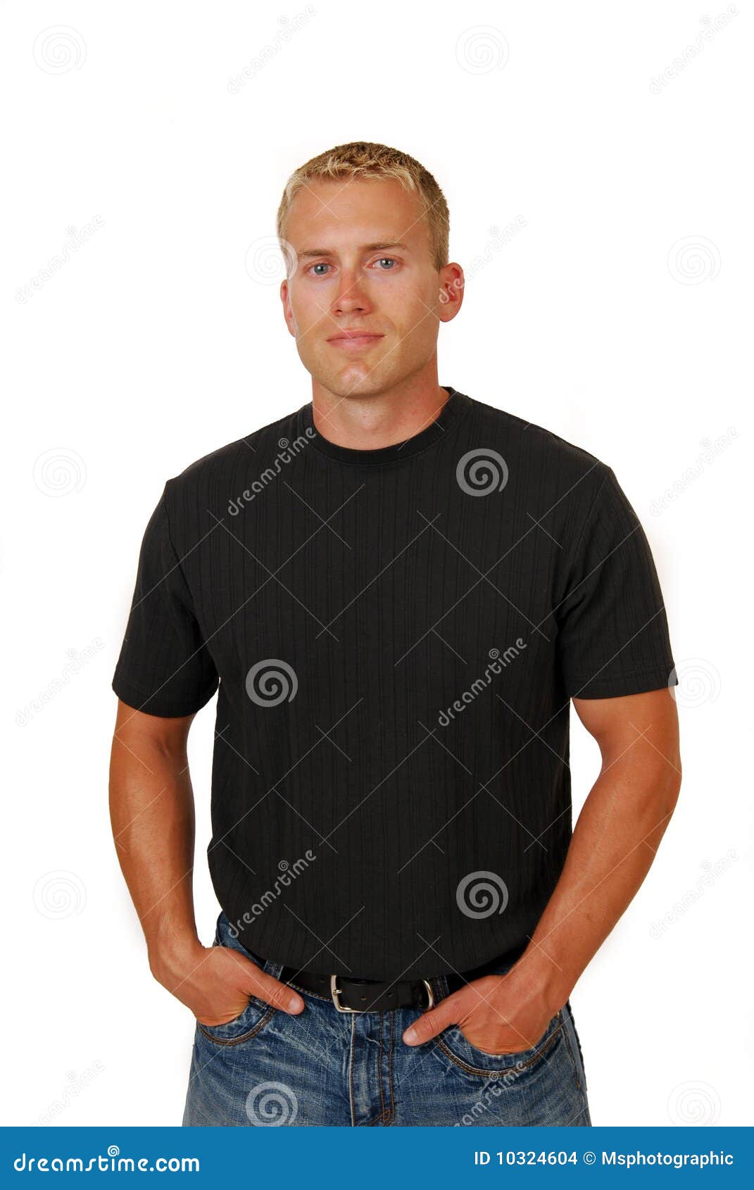 Friendly man stock photo. Image of handsome, male, eyed - 10324604