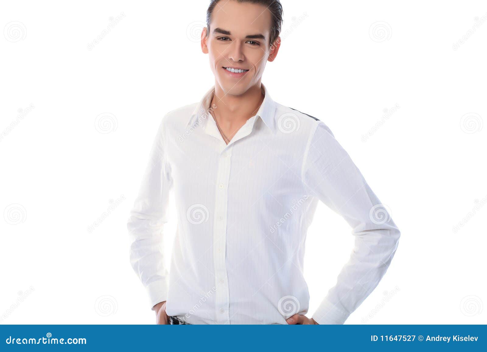 Friendly man stock image. Image of pose, posing, sexual - 11647527