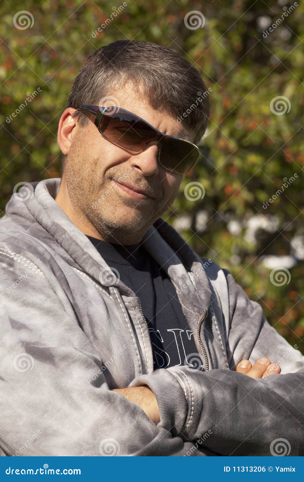 Friendly man outdoor stock photo. Image of hope, foreground - 11313206