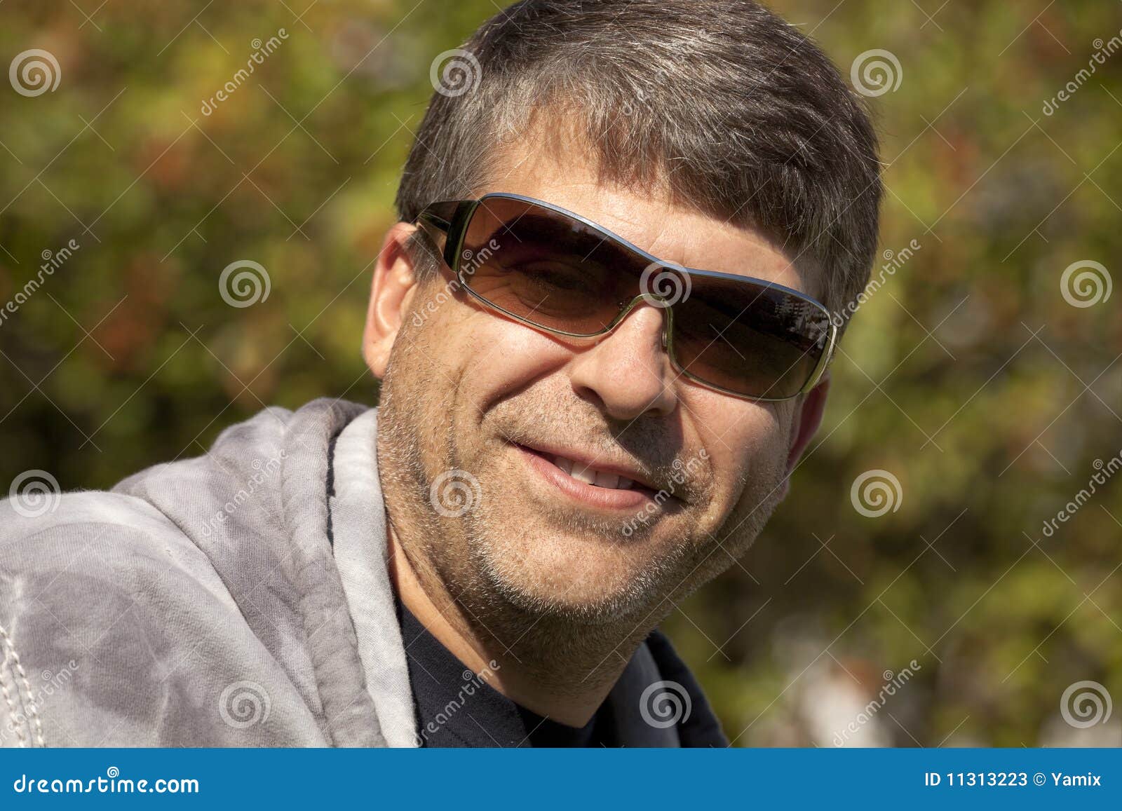 Friendly man smiling stock image. Image of close, hope - 11313223