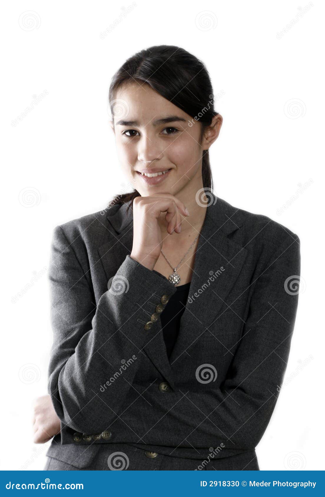 Friendly secretary stock photo. Image of office, helpful - 2918330