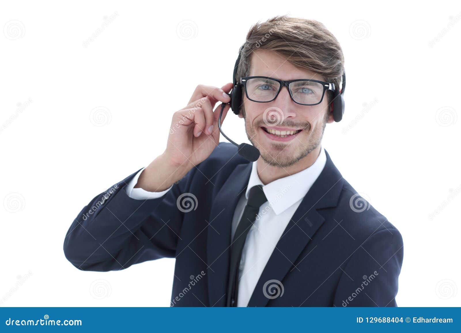 Telephone Operator in the Office Stock Photo - Image of employment ...