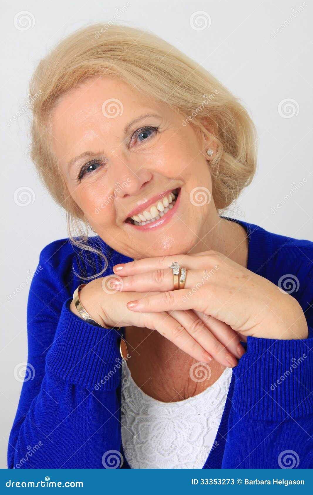 Friendly senior woman stock image. Image of granny, kind - 33353273