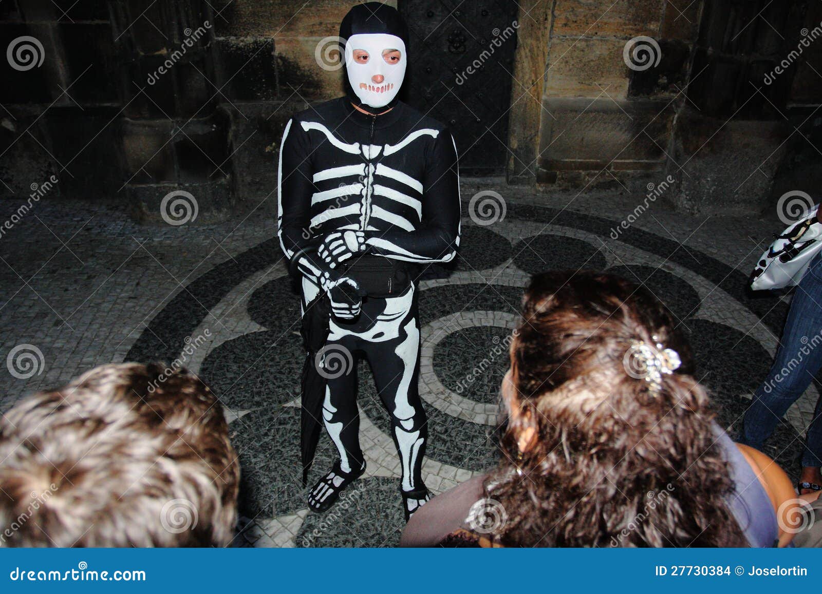 Friendly skeleton editorial stock image. Image of dress - 27730384