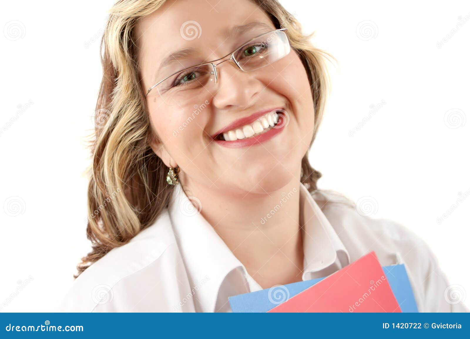 Friendly smile stock photo. Image of businesswomen, careers - 1420722