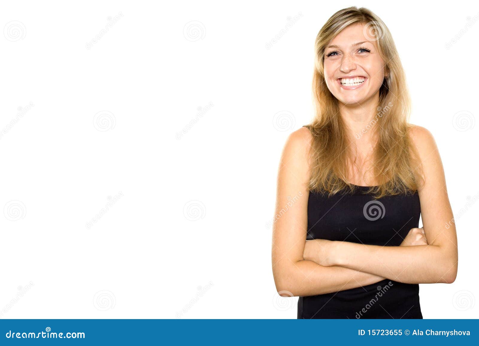 Friendly Smile stock image. Image of complexion, freckles - 15723655