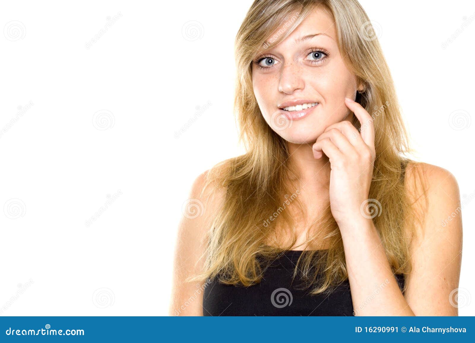 Friendly Smile stock image. Image of female, face, dear - 16290991