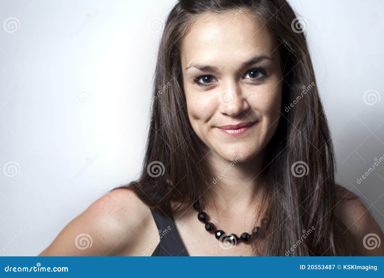 Friendly Smile stock image. Image of beautiful, female - 20553487