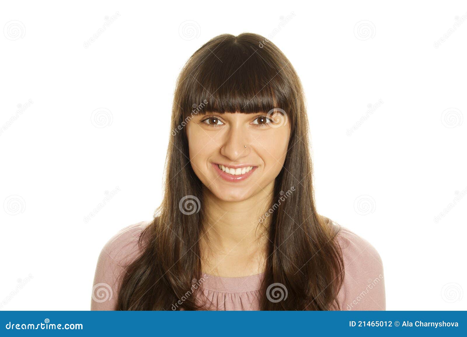 Friendly Smile stock photo. Image of happiness, color - 21465012