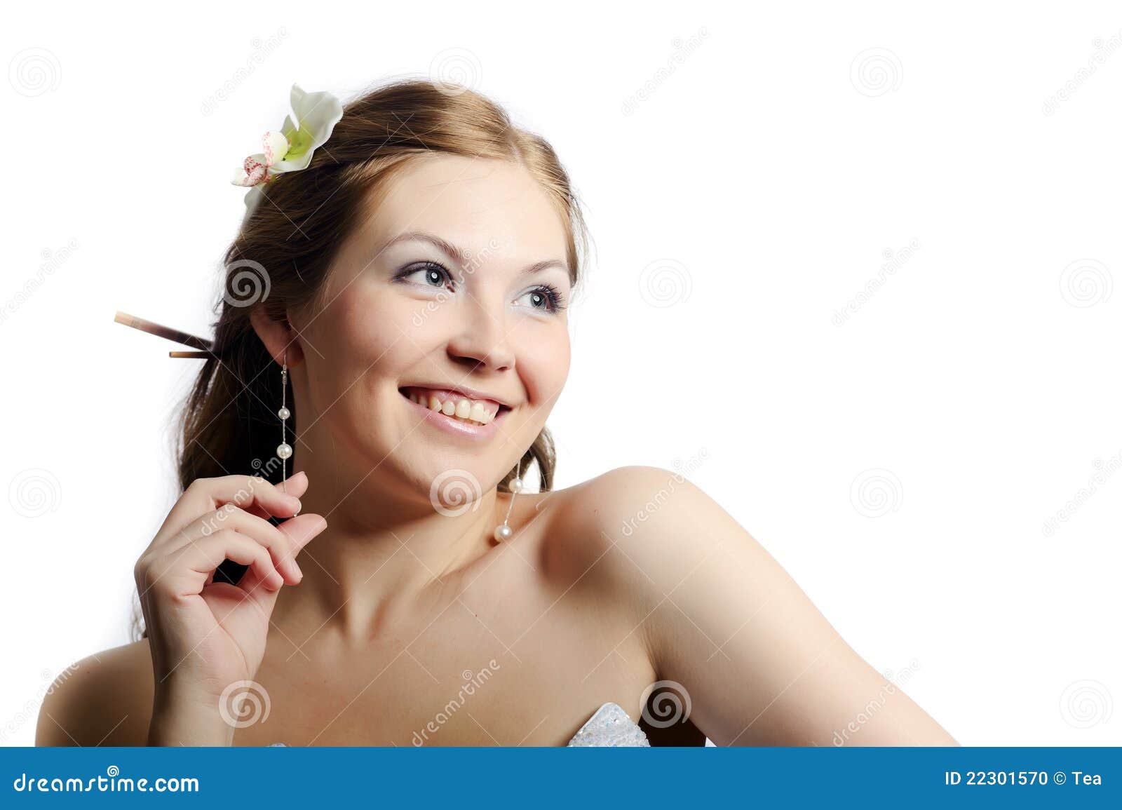 Friendly smile stock photo. Image of complexion, blond - 22301570