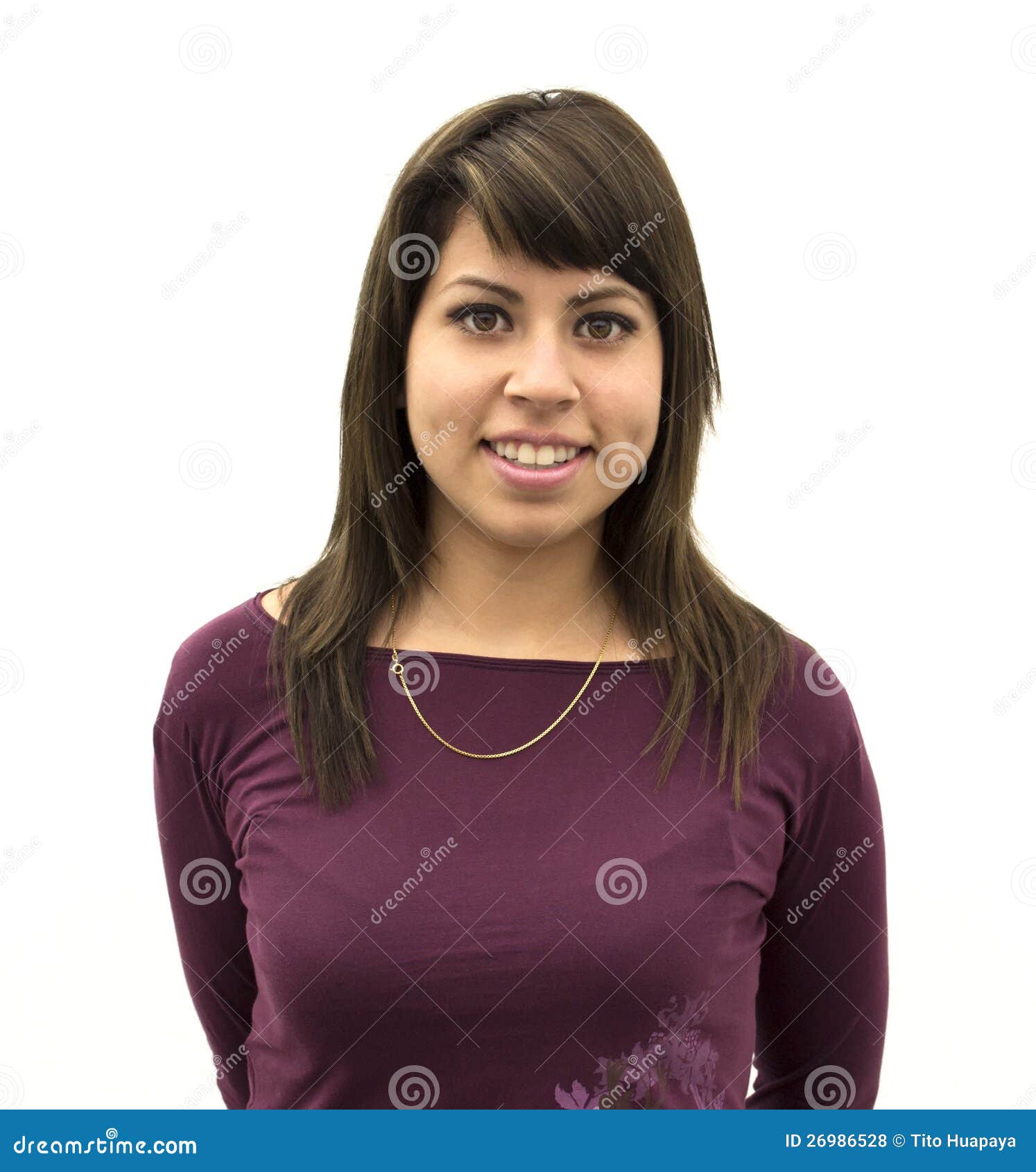 Friendly Smile stock photo. Image of isolated, horizontal - 26986528