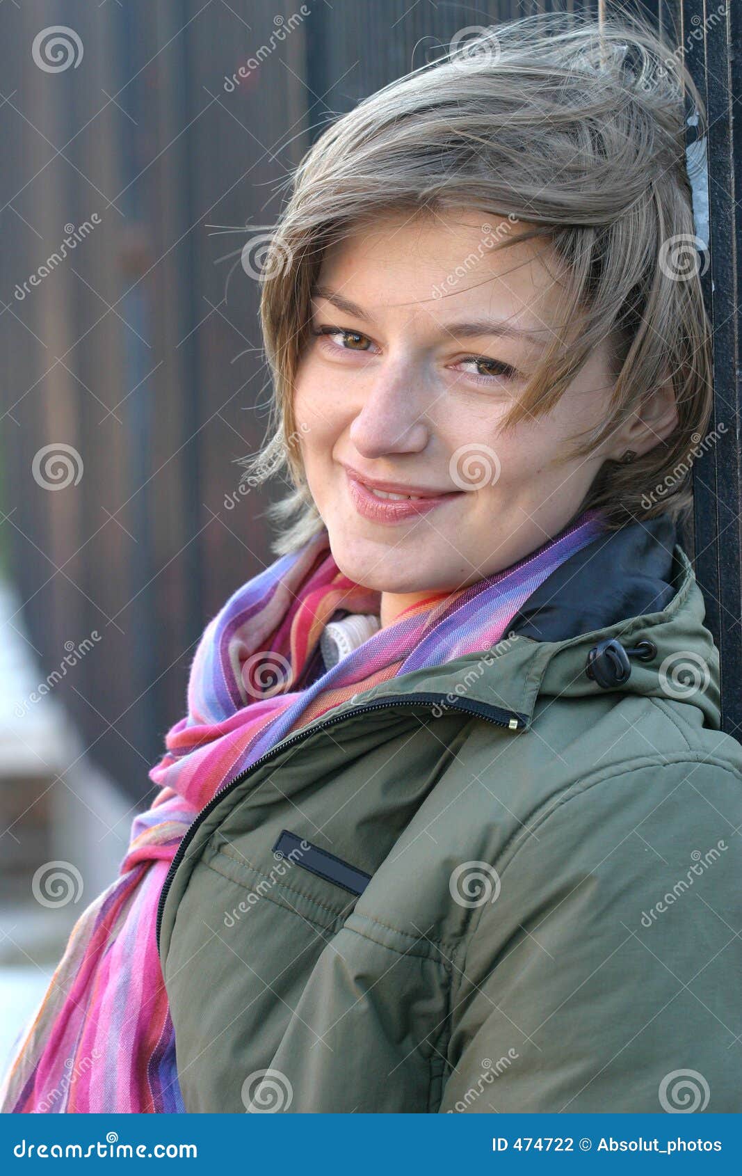 Friendly smile stock photo. Image of female, happy, enthusiastic - 474722
