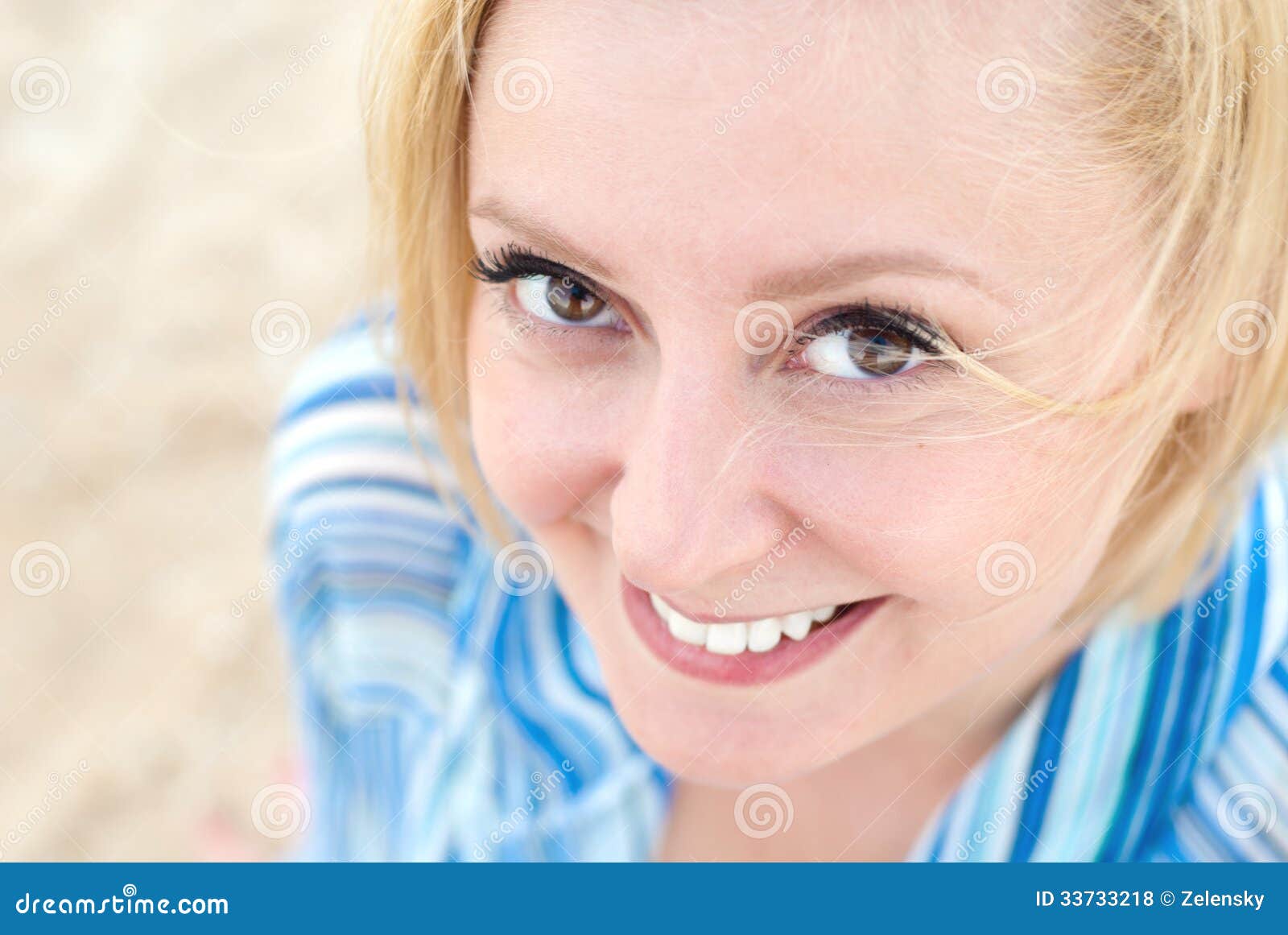 Friendly Smile stock photo. Image of beauty, female, smiling - 33733218