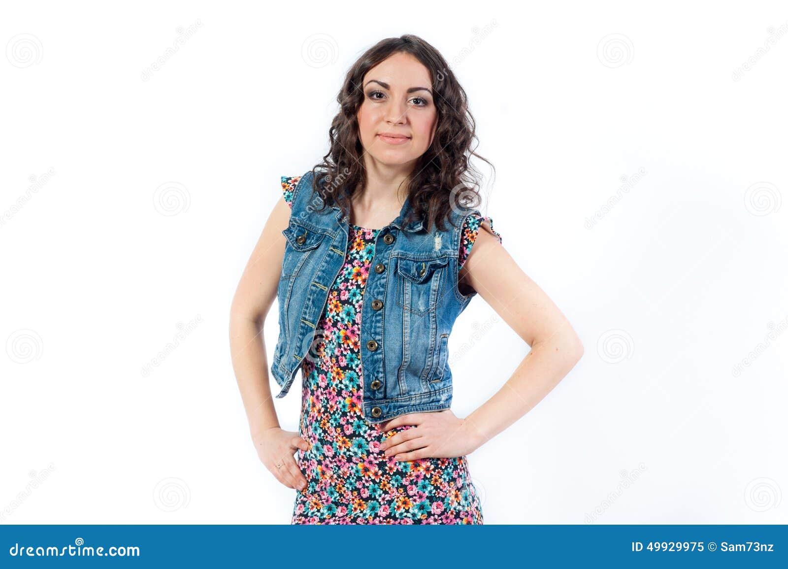 Friendly smiling girl stock image. Image of eyesight - 49929975