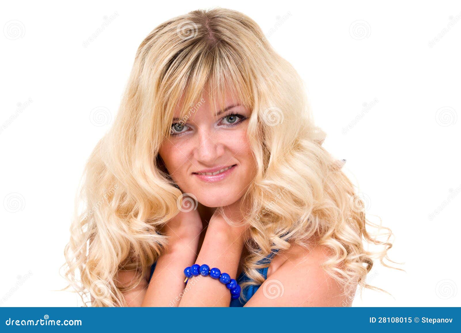 Friendly Smiling Young Woman Stock Image - Image of happiness, girl ...