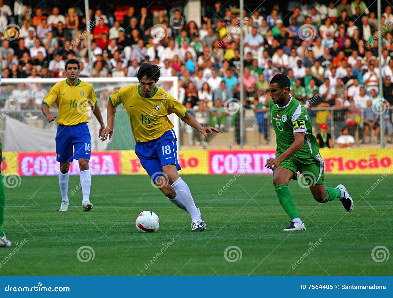 Friendly Soccer Match Brasil Vs Algeria Editorial Image - Image of ...