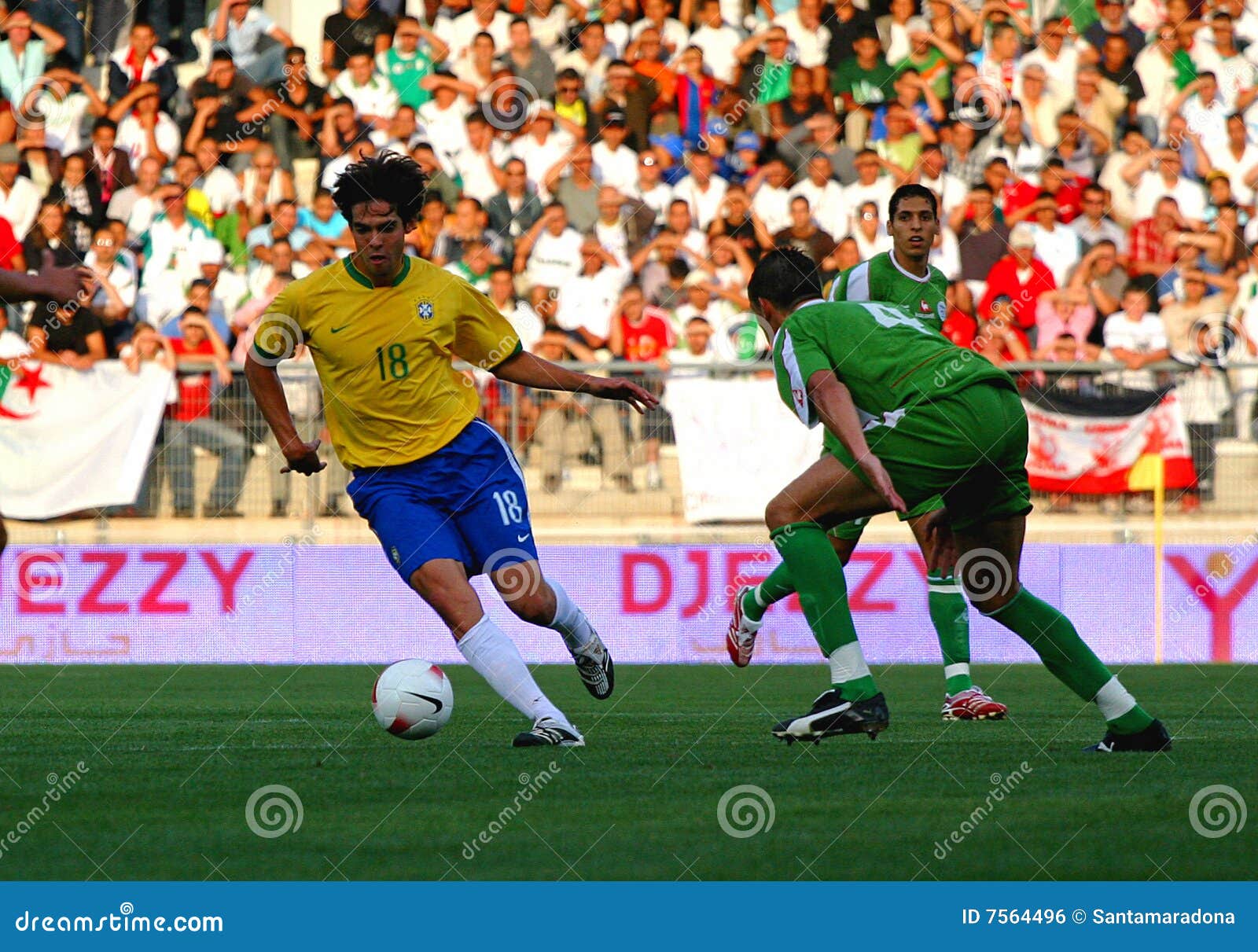 Friendly Soccer Match Brasil Vs Algeria Editorial Photo - Image of ...