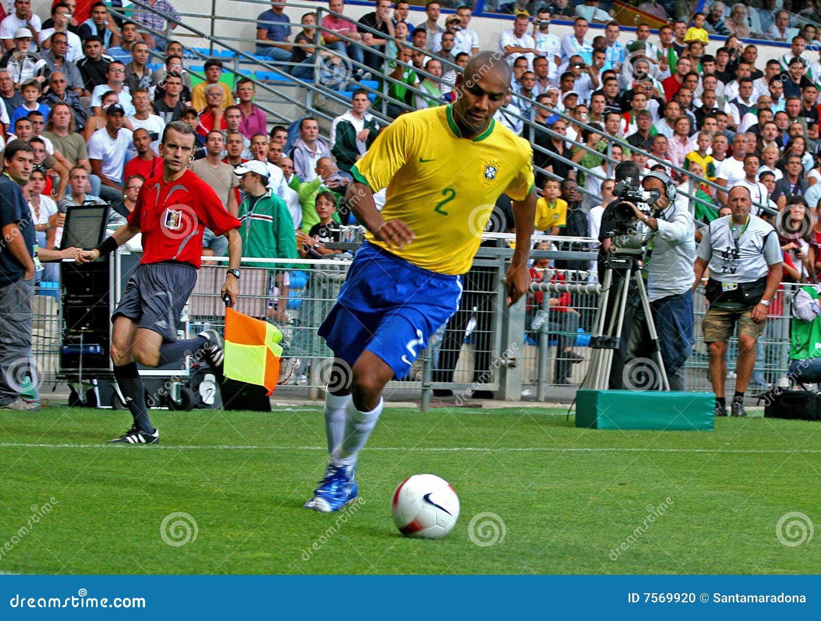 Friendly Soccer Match Brasil Vs Algeria Editorial Image - Image of ...