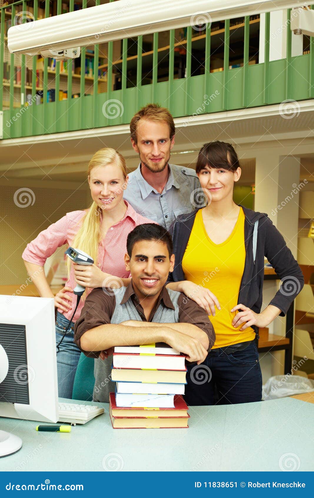 Friendly staff stock image. Image of people, room, reception - 11838651
