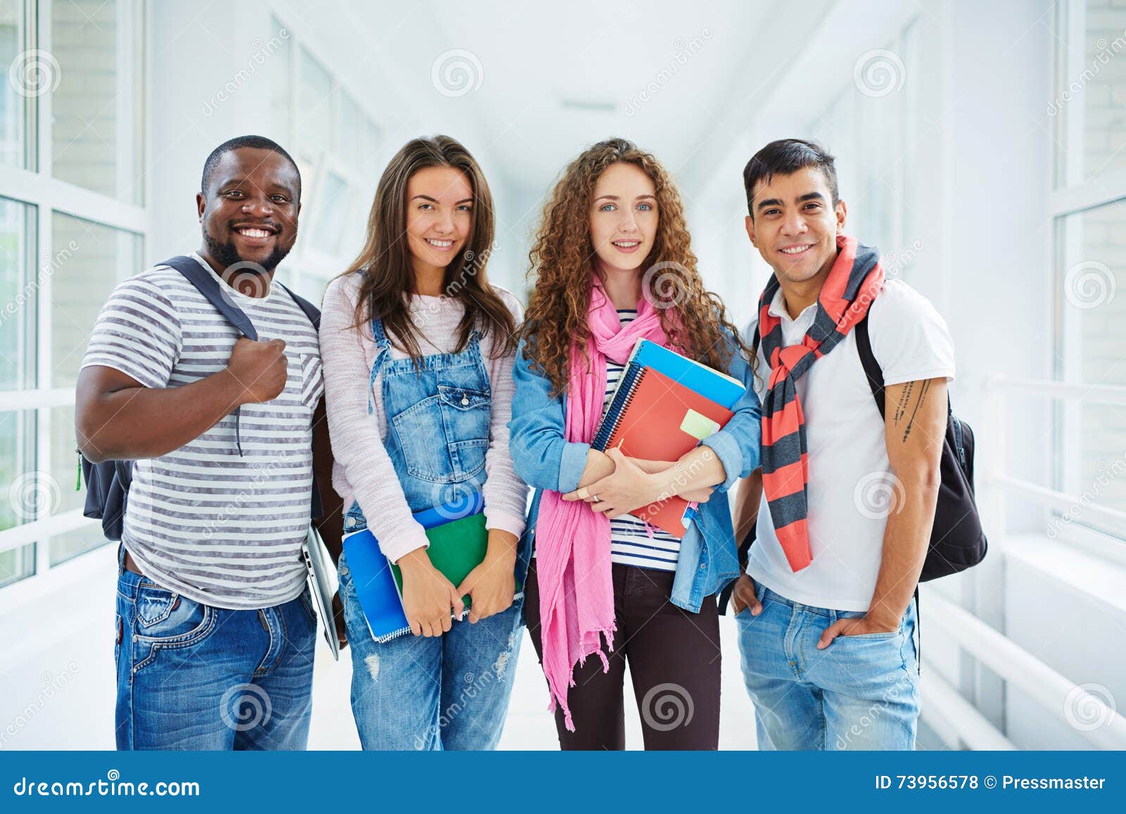 Friendly students stock photo. Image of highschool, looking - 73956578