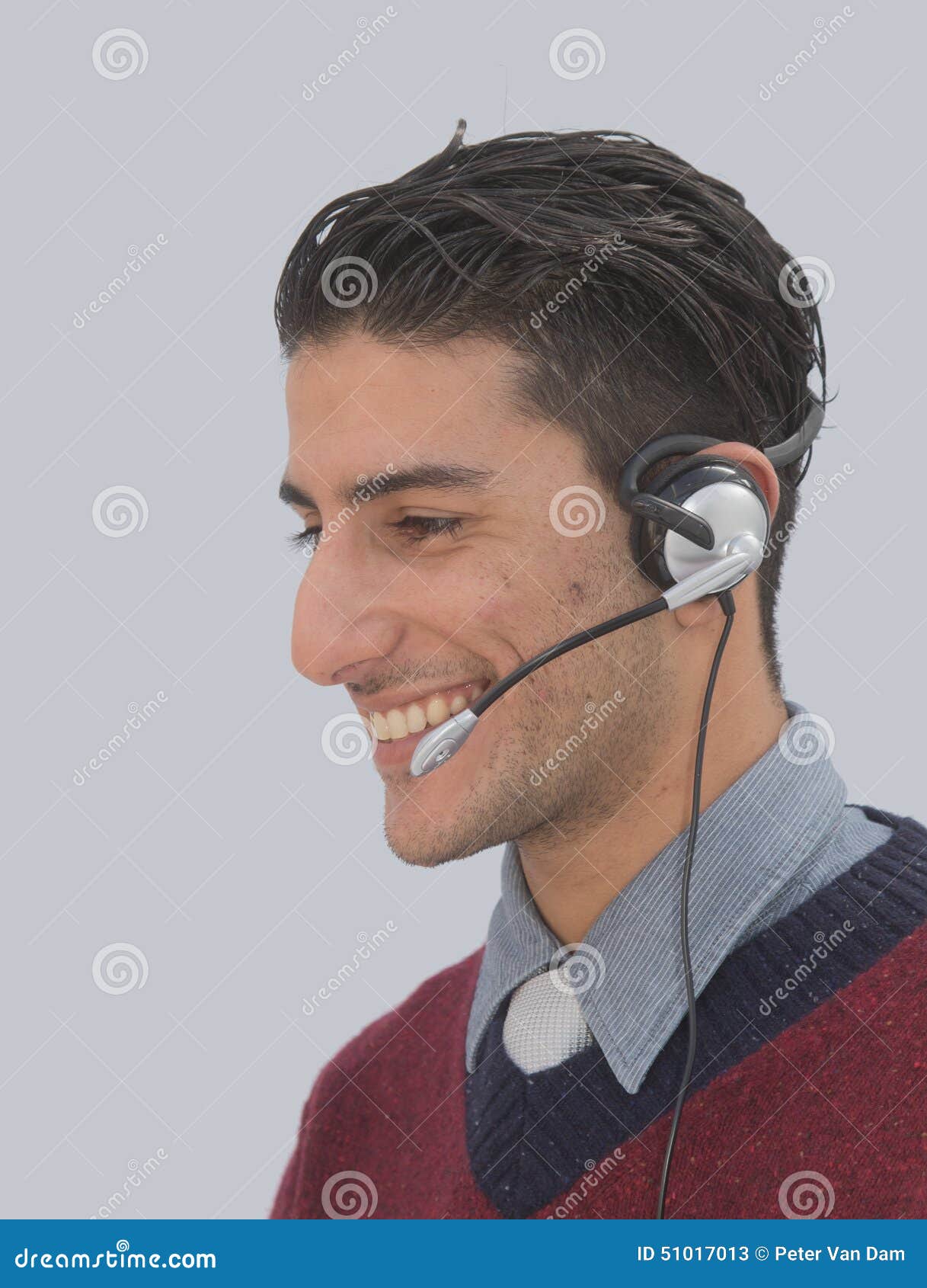 Friendly support person stock image. Image of desk, assistance - 51017013