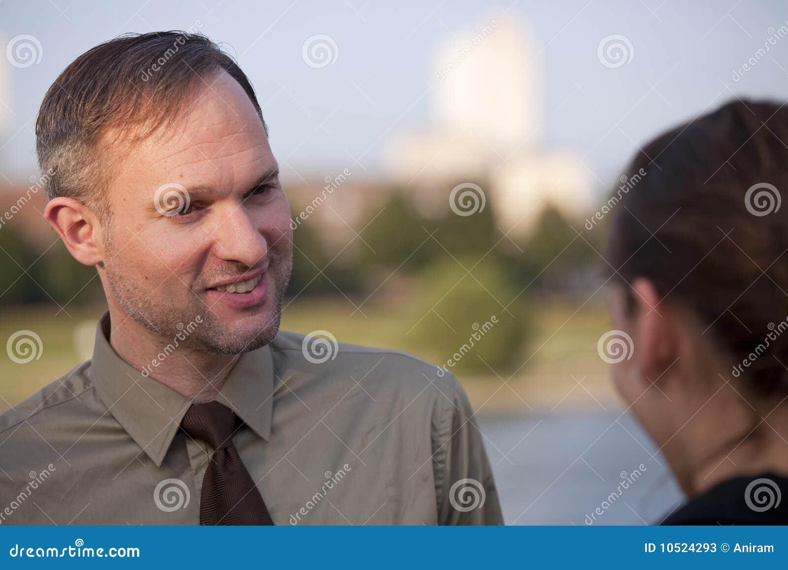Friendly talk stock image. Image of adults, teamwork - 10524293